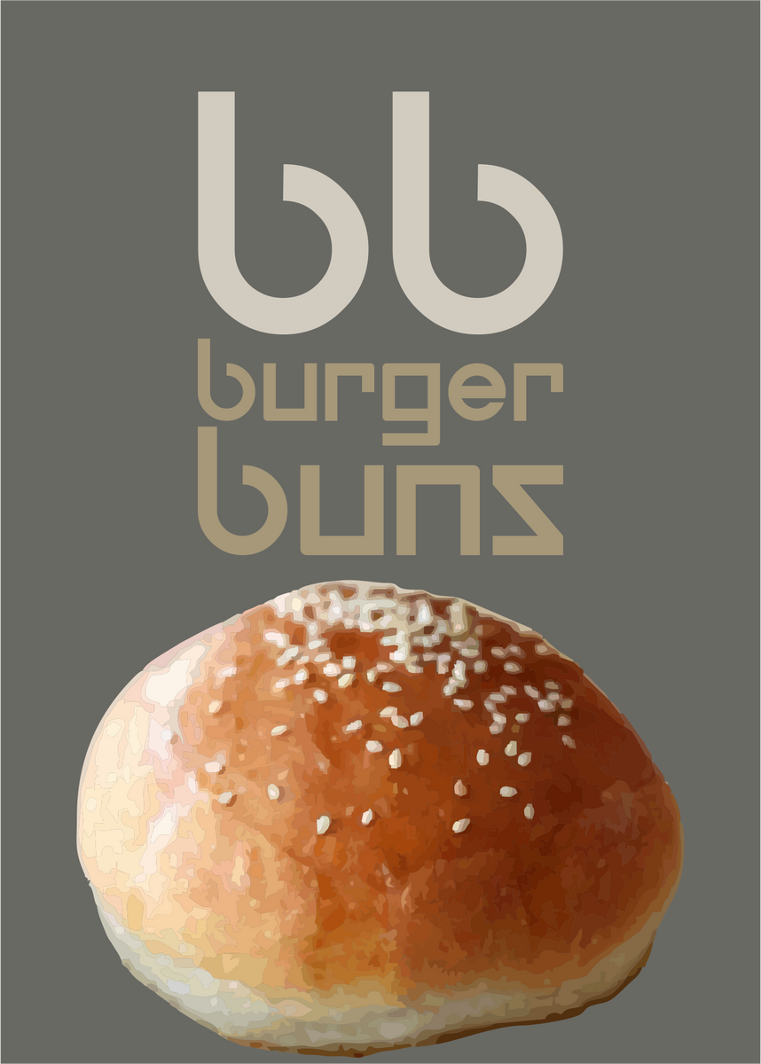 Sesame Burger Buns, 4pcs – Wheaty | wheat.heat.eat.